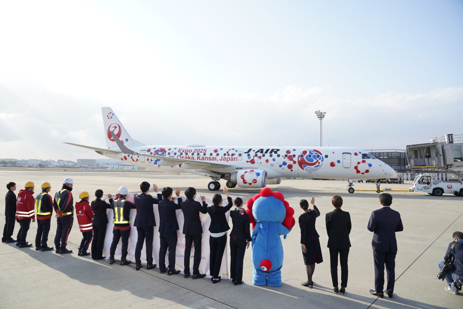 JALミャクミャクJET、11月28日から運航、空から大阪・関西万博アピール | ツーリズムメディアサービス（TMS）